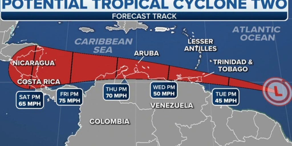 NHC initiates advisories on Potential Tropical Cyclone Two | Latest ...