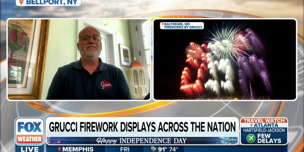 Fireworks by Grucci holds Guinness World Record for 'Largest Fireworks ...