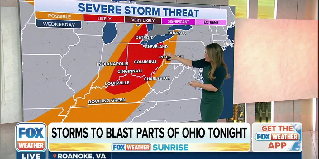 Severe storms could bring damaging winds, heavy rain to Ohio Valley ...