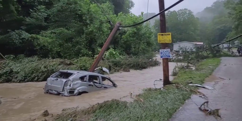 Watch: Flooding causes widespread destruction in Hazard, Kentucky ...