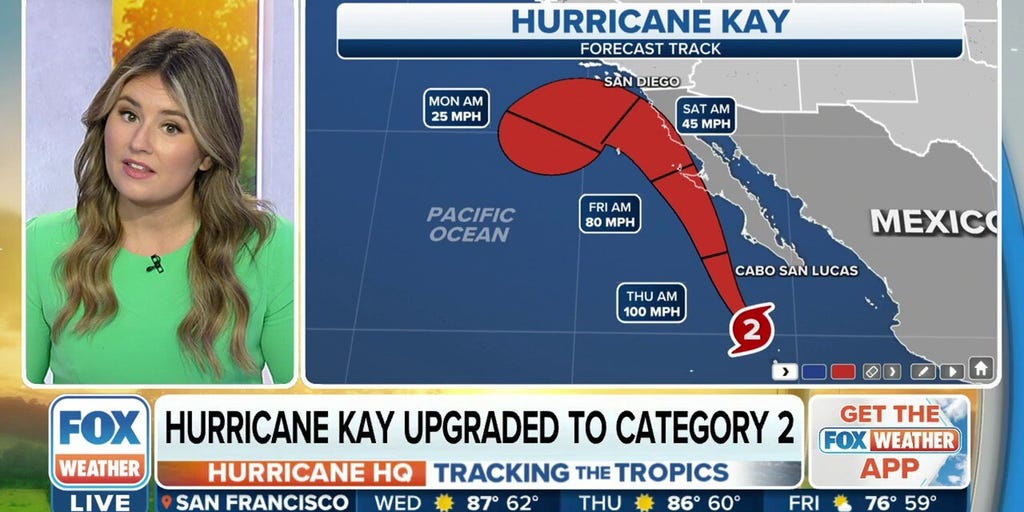 Hurricane Kay could bring significant amount of rain to Southern ...
