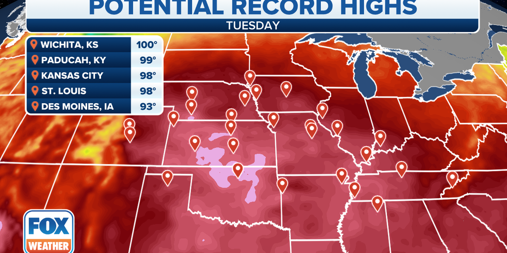 Heartland braces for heat wave | Latest Weather Clips | FOX Weather