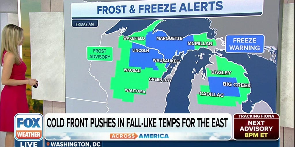 Cold front stretches from Plains to Northeast | Latest Weather Clips ...