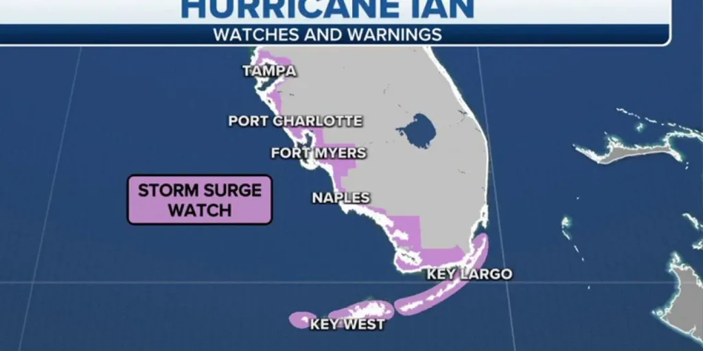 Storm Surge Watches for Florida's Gulf Coast | Latest Weather Clips ...