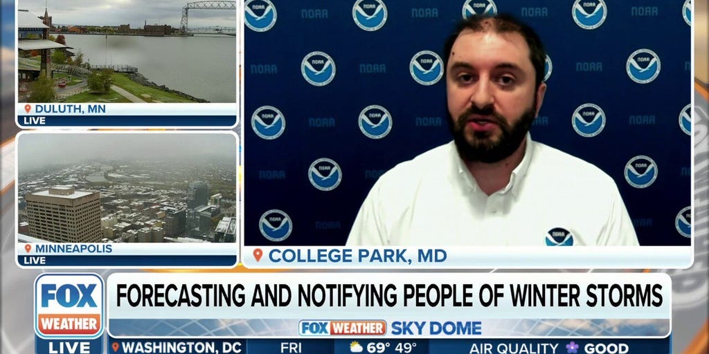 NWS Weather Prediction Center's Winter Weather Desk officially opens ...