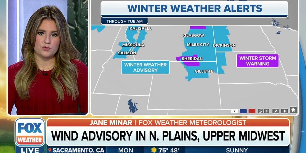 Winter Weather Alerts in place for parts of Northern Plains through ...