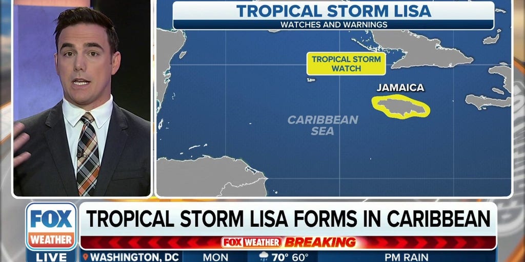 Jamaica remains under Tropical Storm Watch as Lisa forms in Caribbean ...