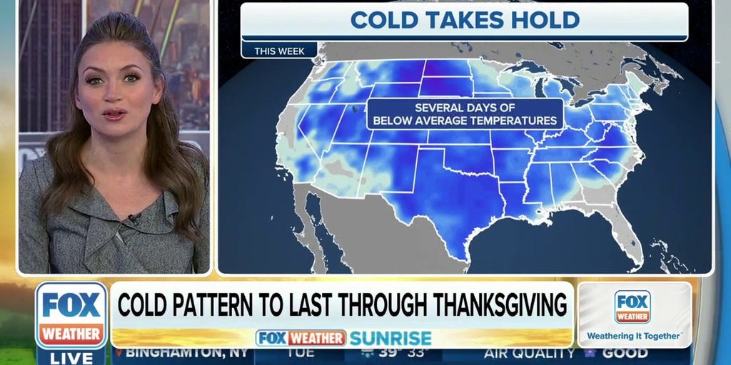 Nearly 80% of the US to experience temperatures well below average ...