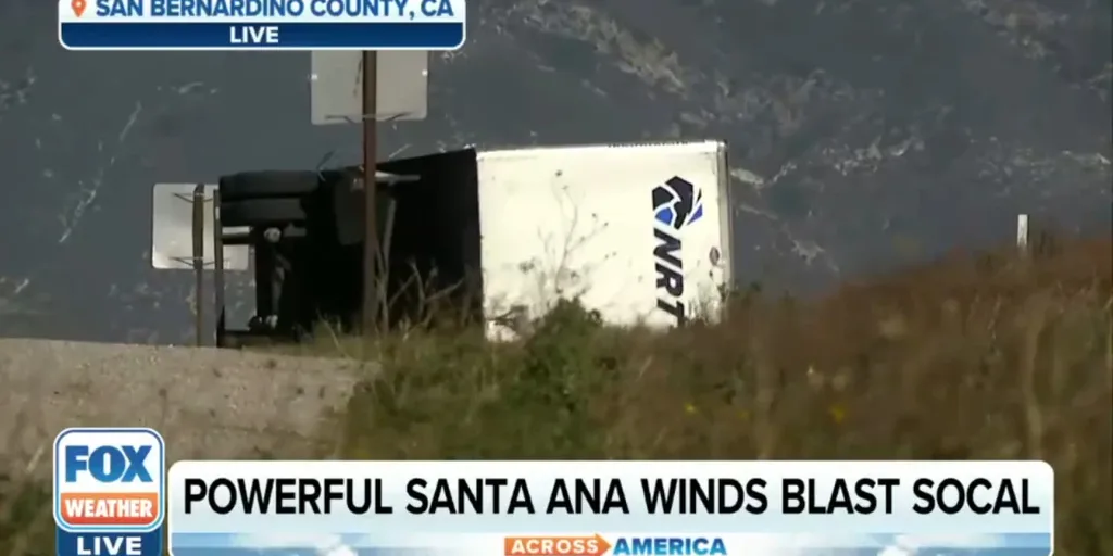Santa Ana winds impact California: 'It feels like I'm essentially ...