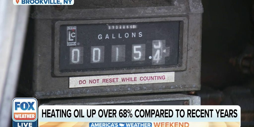 Heating oil up over 68% compared to recent years | Latest Weather Clips ...