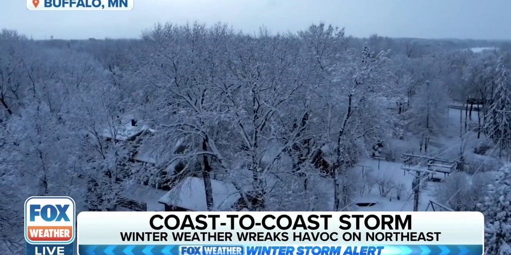 Winter weather wreaks havoc on Northeast as coast-to-coast storm exits ...