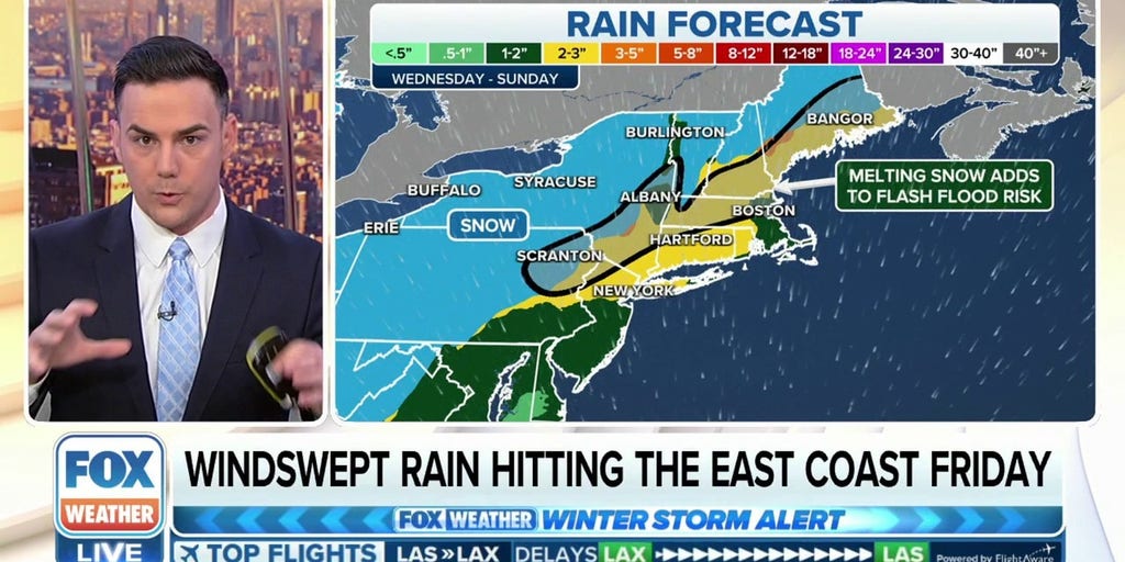 Winter storm to bring windswept rain along I-95 corridor | Latest ...