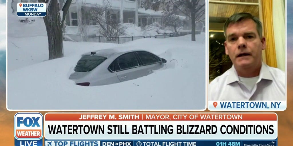 Crews still clearing 47 inches of snow from roads in Watertown, New ...