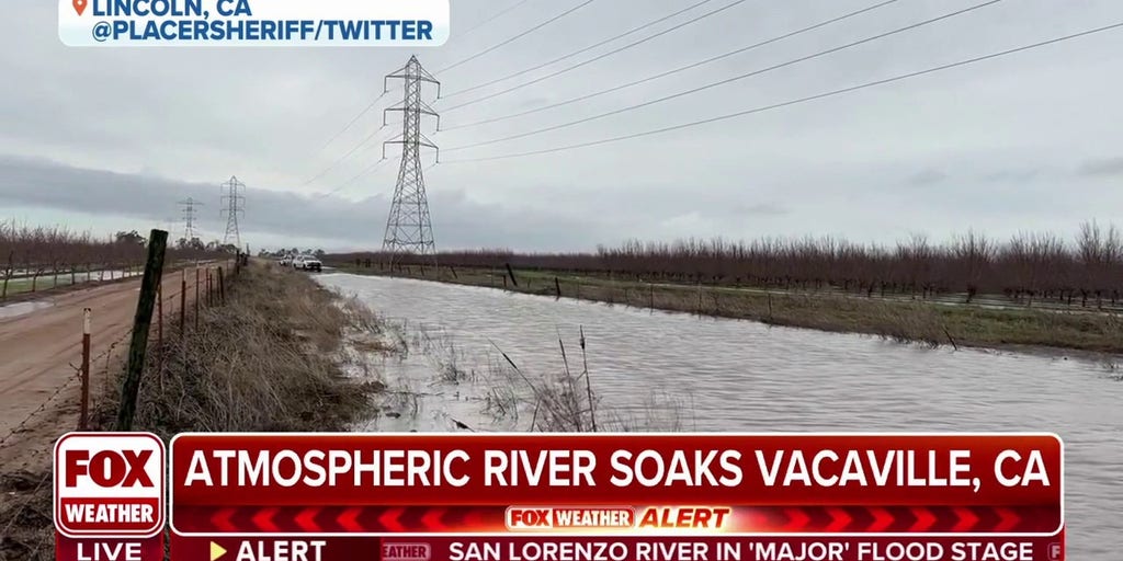 Vacaville, California readies for more rain after creeks overflow ...