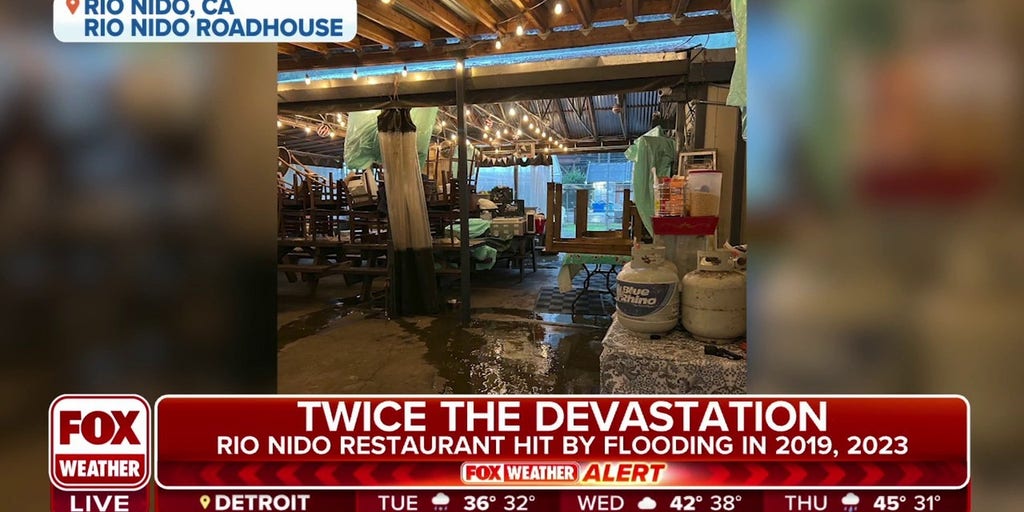 California restaurant damaged by flooding for second time since 2019 ...