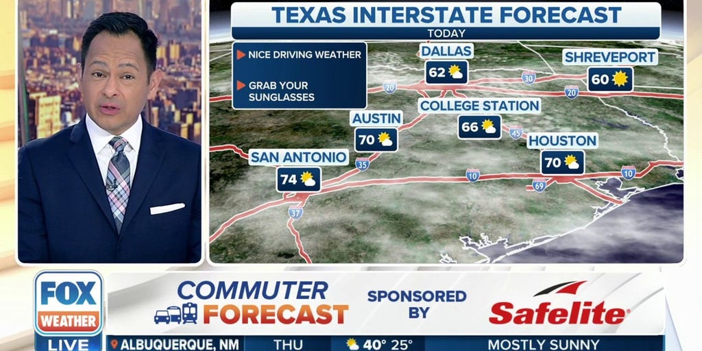 FOX Weather commuter forecast: How travel conditions look across the U ...