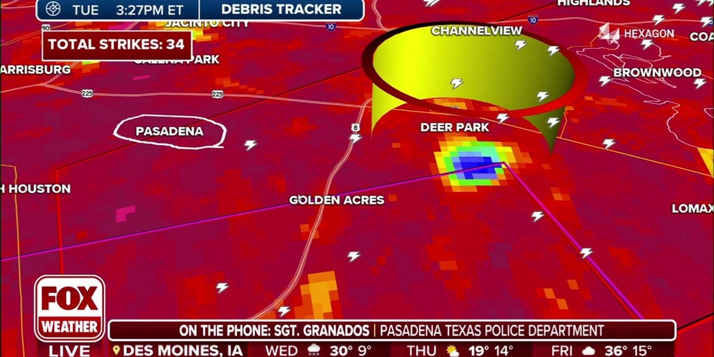 Confirmed tornado damages several businesses, overturns 18-wheelers in ...