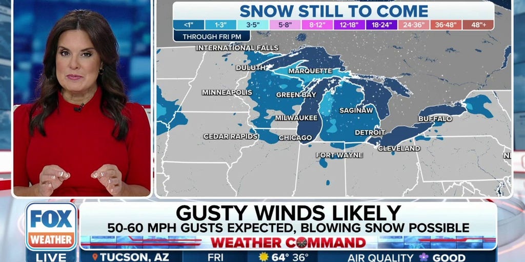 Alberta Clipper to sweep across Upper Midwest, Great Lakes with snow ...