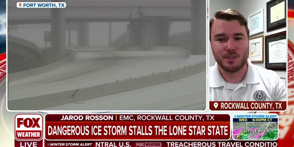 Rockwall County, TX monitoring roads for more ice during winter storm ...