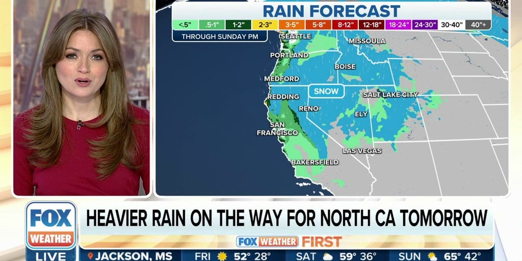 Two storms set to bring rain, snow and high winds to West through ...