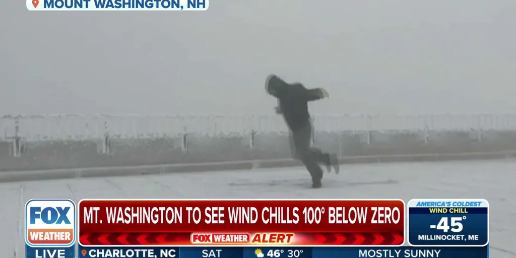 Mt. Washington, NH may record coldest temperature ever: Meteorologist ...