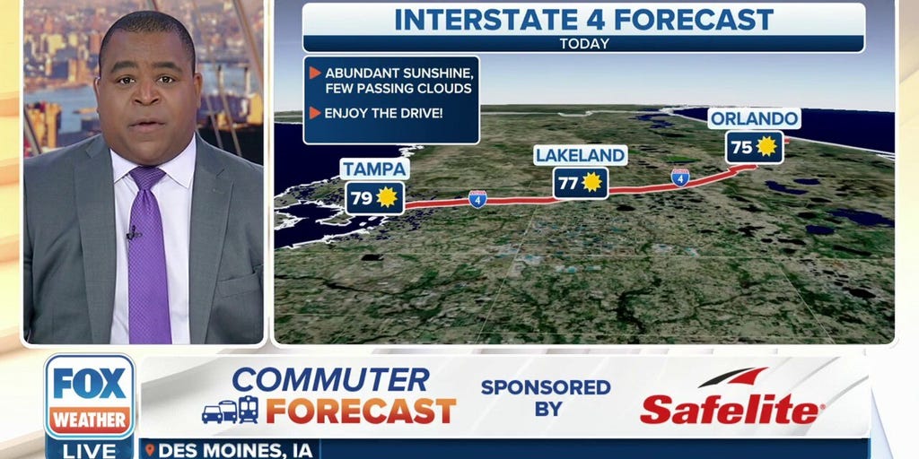 FOX Weather commuter forecast: How travel conditions look across the U ...