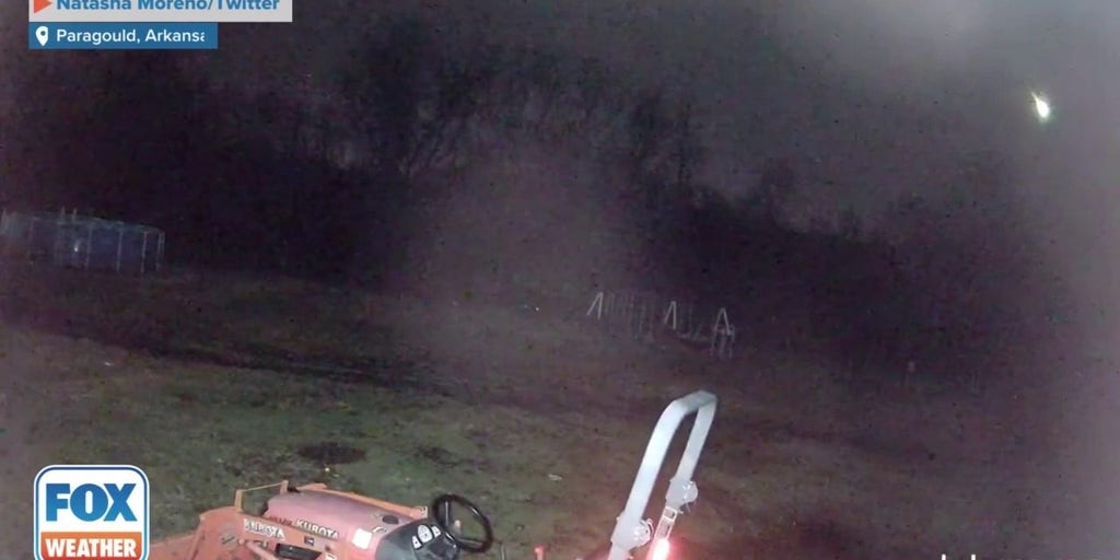 Meteor sighting in rural Arkansas | Latest Weather Clips | FOX Weather
