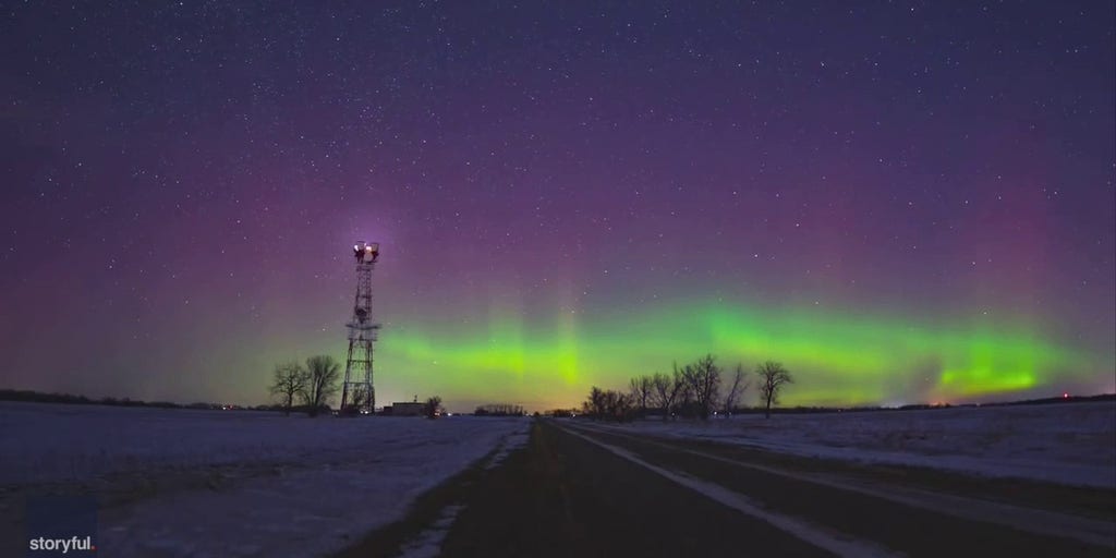 Watch: Northern Lights dance across the North Dakota sky | Latest ...