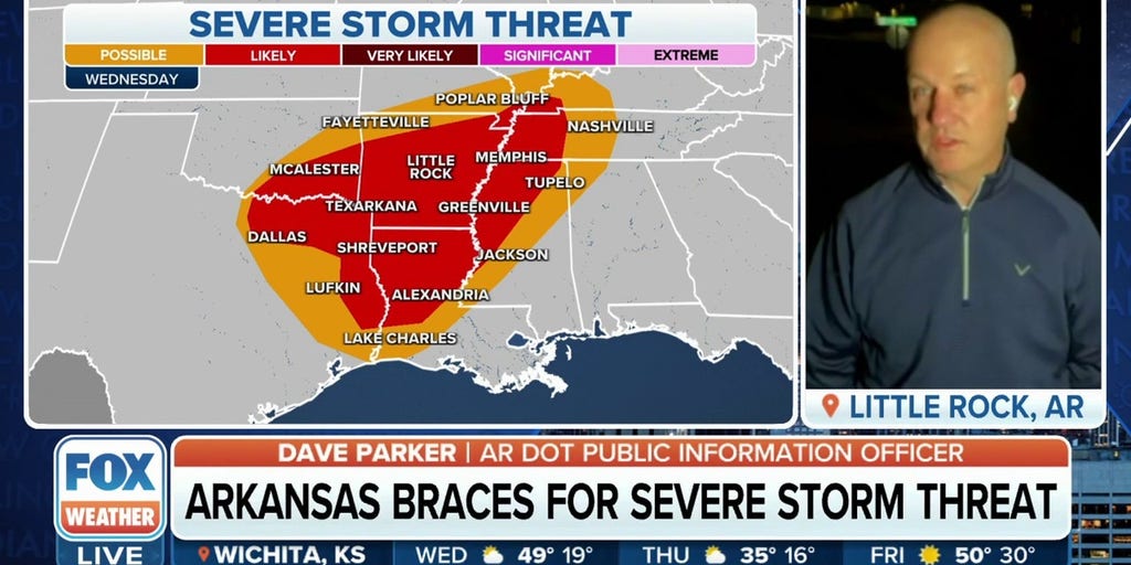 Arkansas DOT prepares for severe storms | Latest Weather Clips | FOX ...