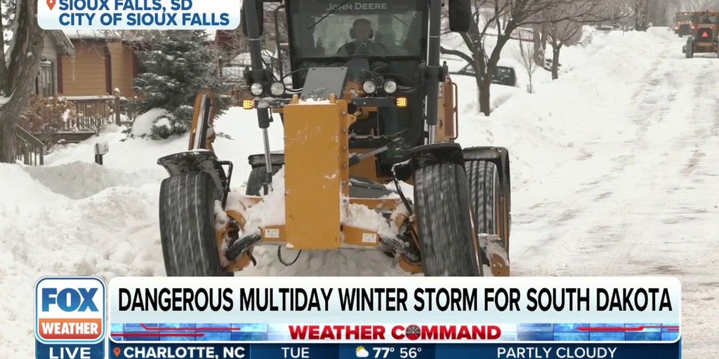 Sioux Falls, SD braces for blizzard conditions from massive winter ...