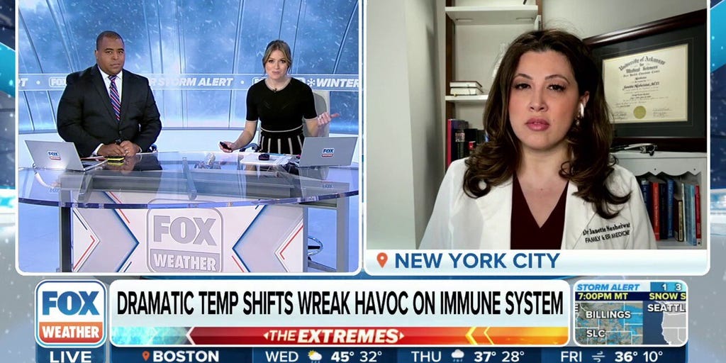 Dramatic temperature shifts can have an impact on your immune system ...