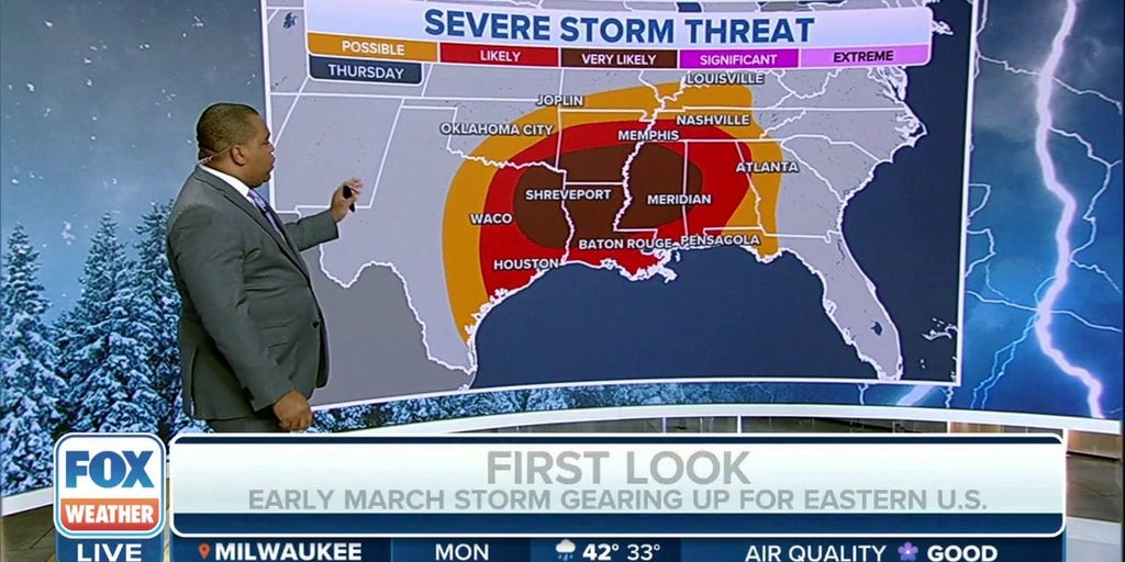 Early March storm to bring impactful snow, possible severe weather ...