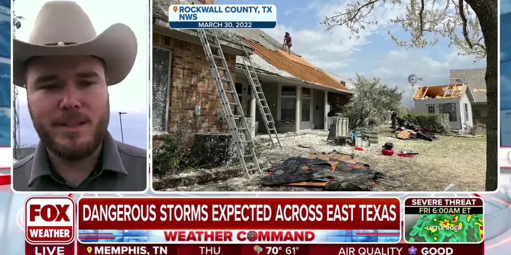 Rockwall County, Texas prepares for threat of severe weather Thursday ...