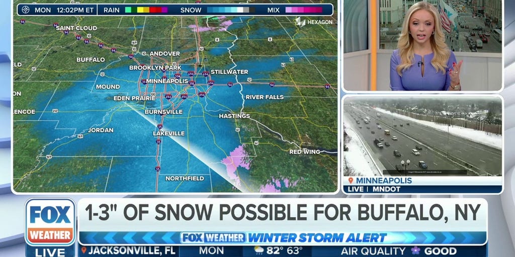 Quick moving storm is bringing snow to northeast, upper midwest ...