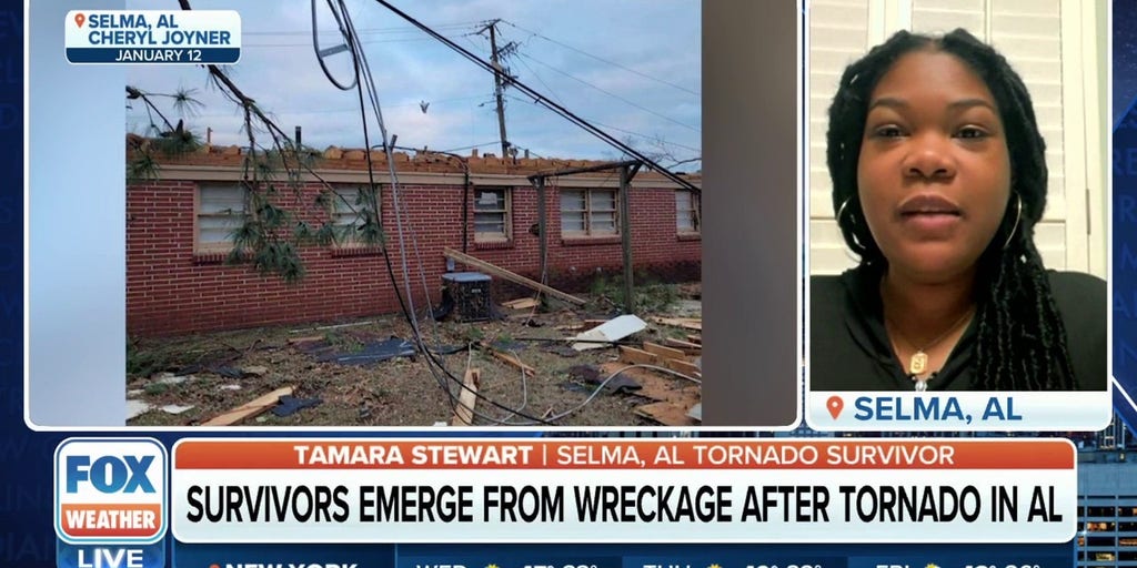 Alabama mother and her baby survive EF-2 tornado | Latest Weather Clips ...