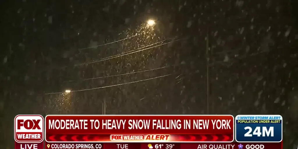 Lake George, NY could see up to 8 inches of snow from nor'easter ...