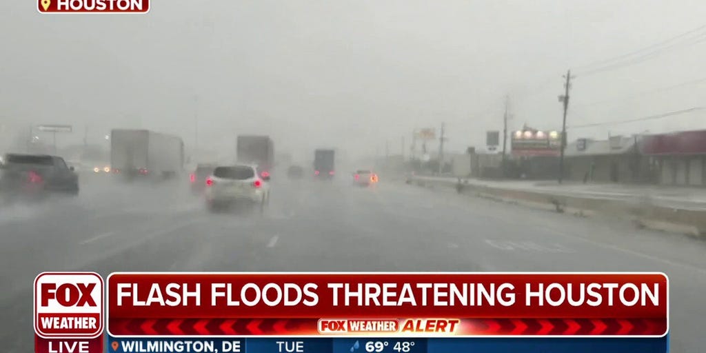 'Some incredible rainfall': Houston, TX drenched during summerlike ...