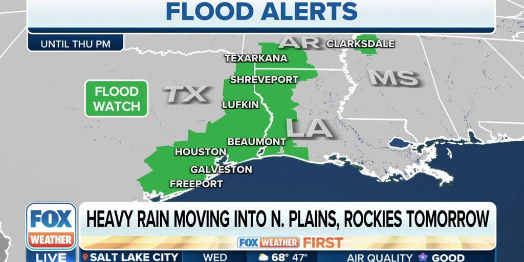 Flash flooding threatens Texas again Wednesday as heavy rain continues ...