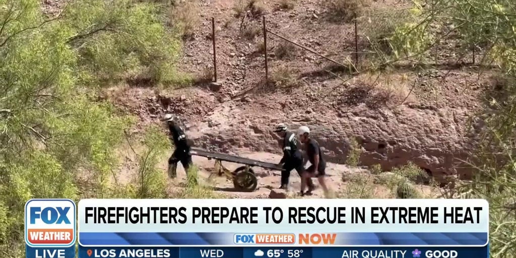 'It gets extremely hot': Phoenix Fire Dept. prepares to rescue in ...