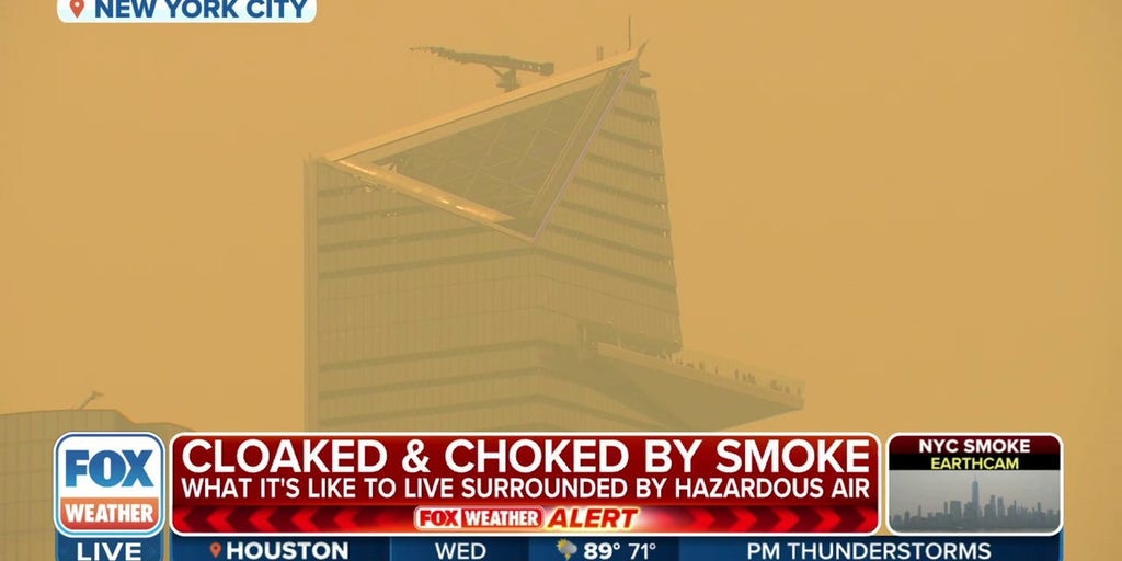 Canadian Wildfire Smoke Causes Unhealthy Air Quality Levels In The