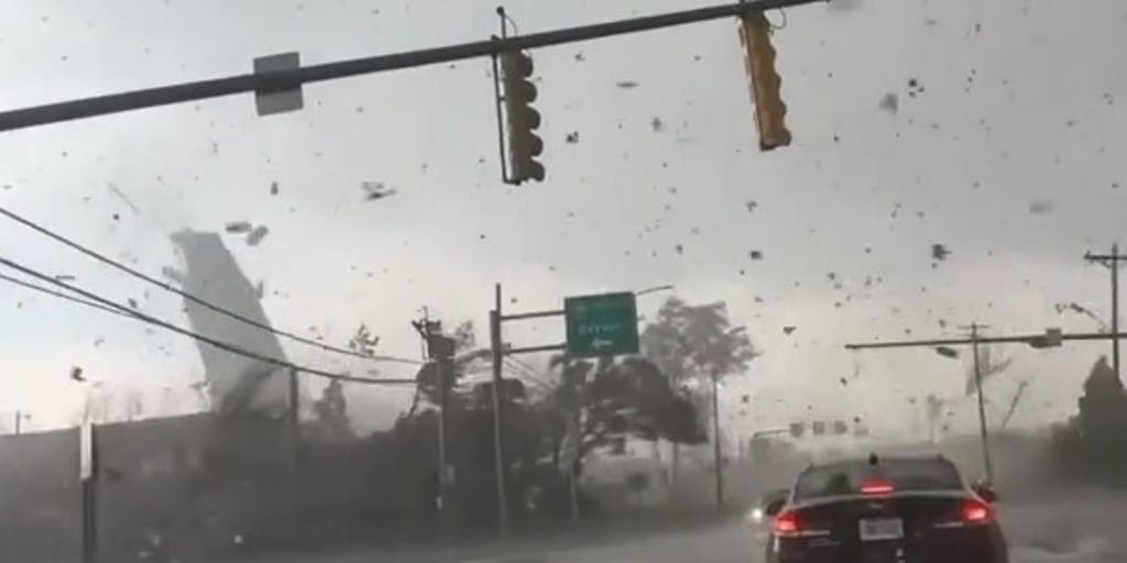 Flying Debris Tornado