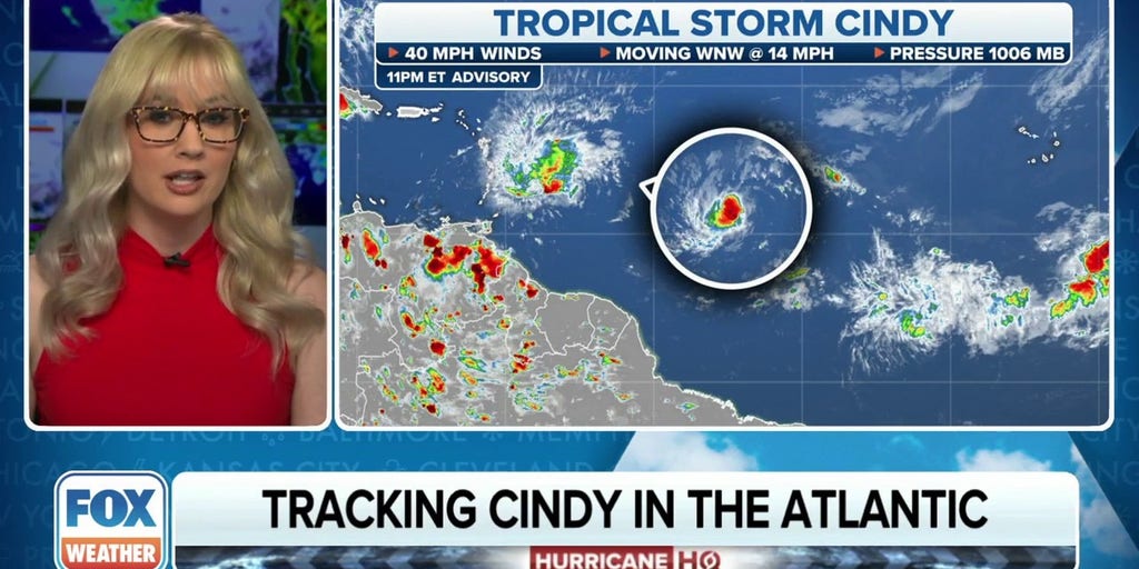Tropical Storm Cindy forms in the Atlantic | Latest Weather Clips | FOX ...