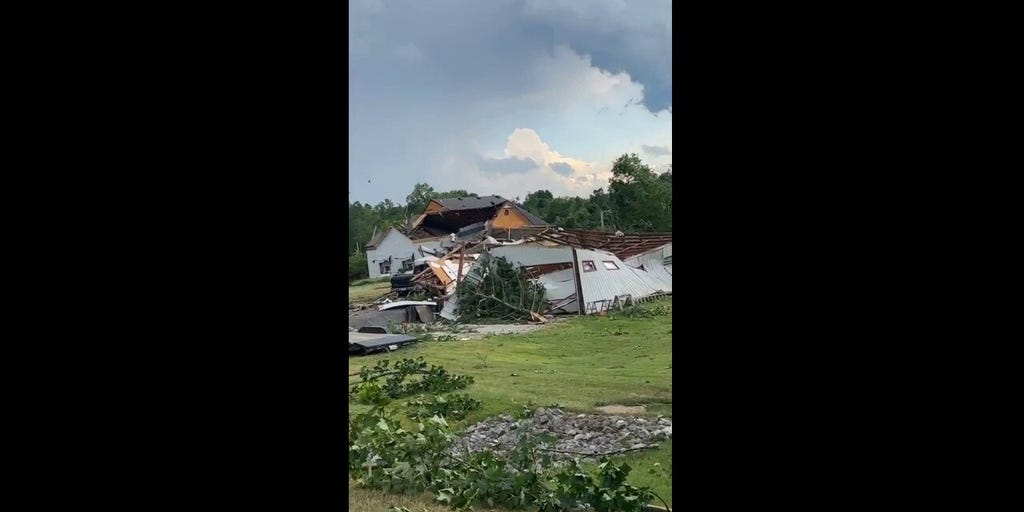 Severe storm damage seen in Greenwood, Indiana | Latest Weather Clips ...