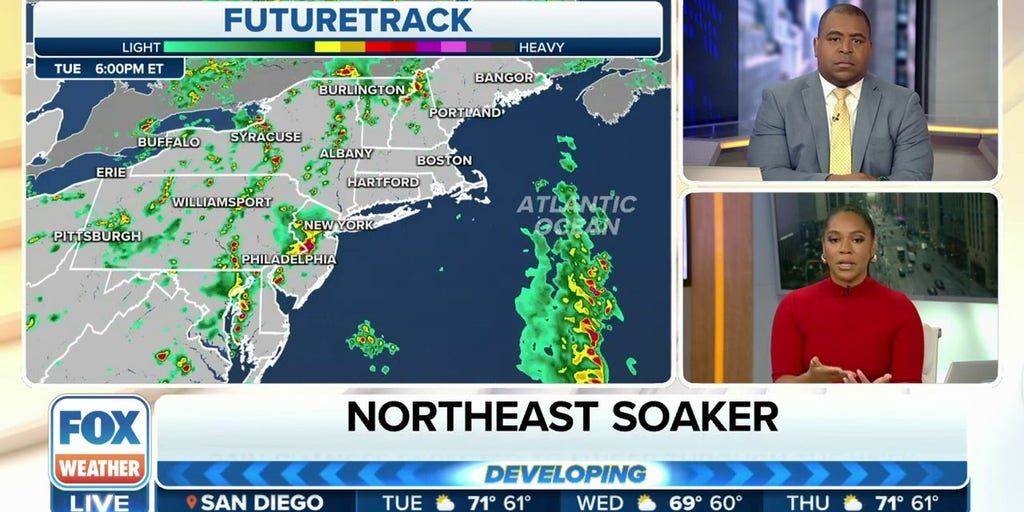 Severe storm threat lingers along I-95 corridor in Northeast, mid ...