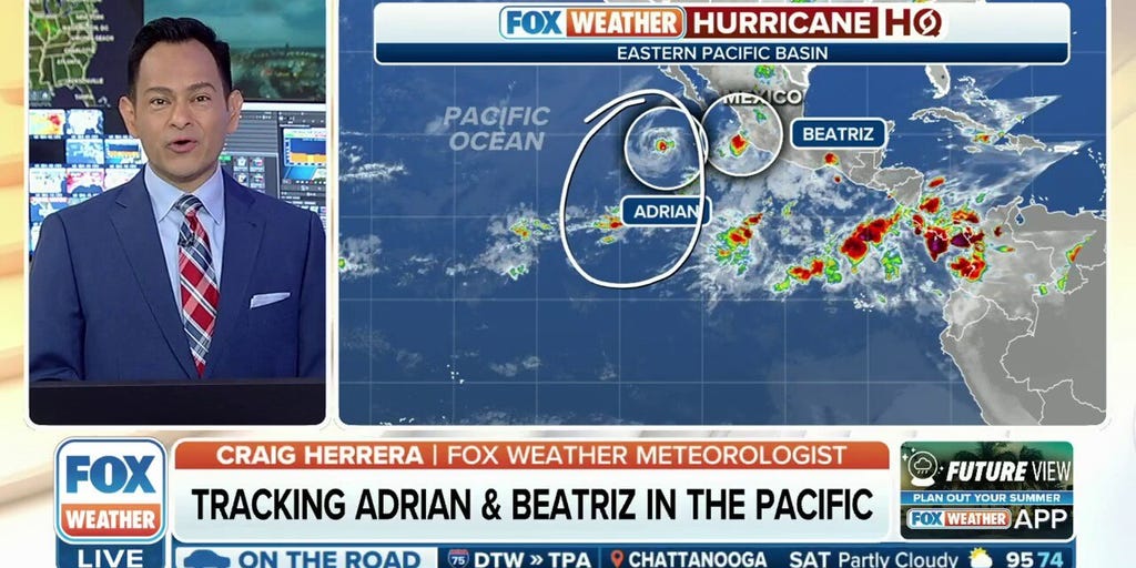 Hurricane Adrian expected to fall apart early next week. | Latest ...