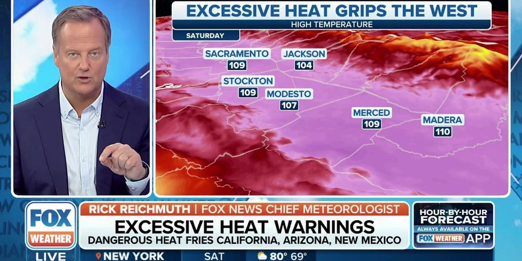 Excessive heat warnings posted for California and Desert Southwest ...