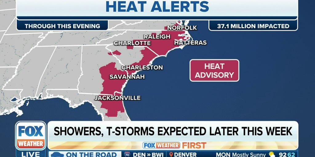 Excessive heat releases grip on Texas, shifts to Southeast through July ...