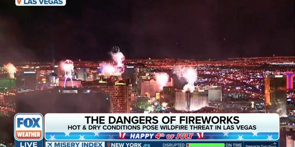 Dangers of fireworks: Hot and dry conditions pose wildfire threat in ...