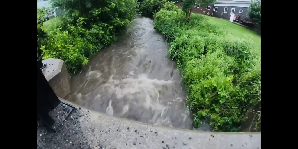 Watch: Major flooding reported in Montpelier, Vermont | Latest Weather ...