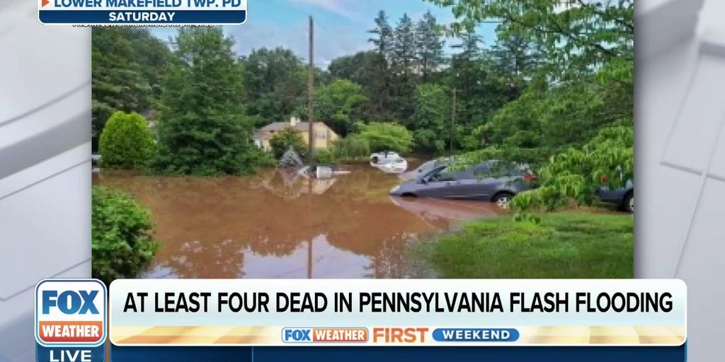 At least 4 dead, 4 missing after Pennsylvania flash flooding | Latest ...